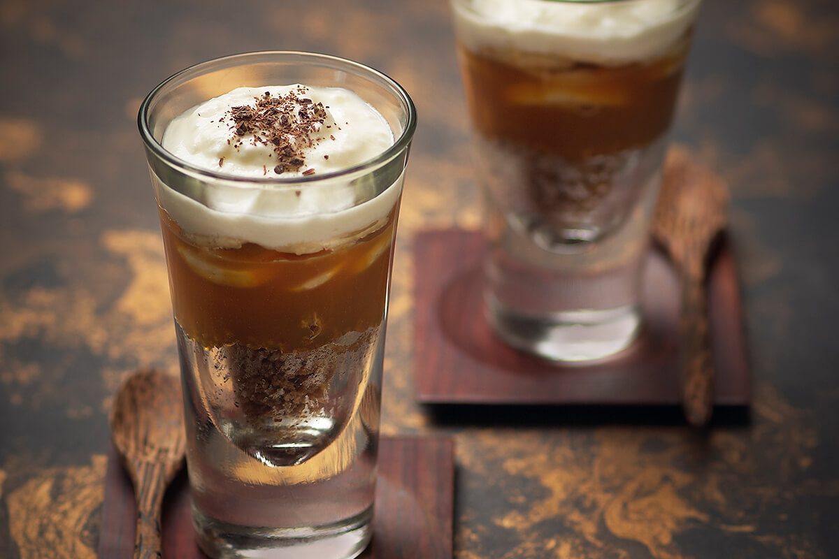 Banoffee Pie Shots - Onken Onken