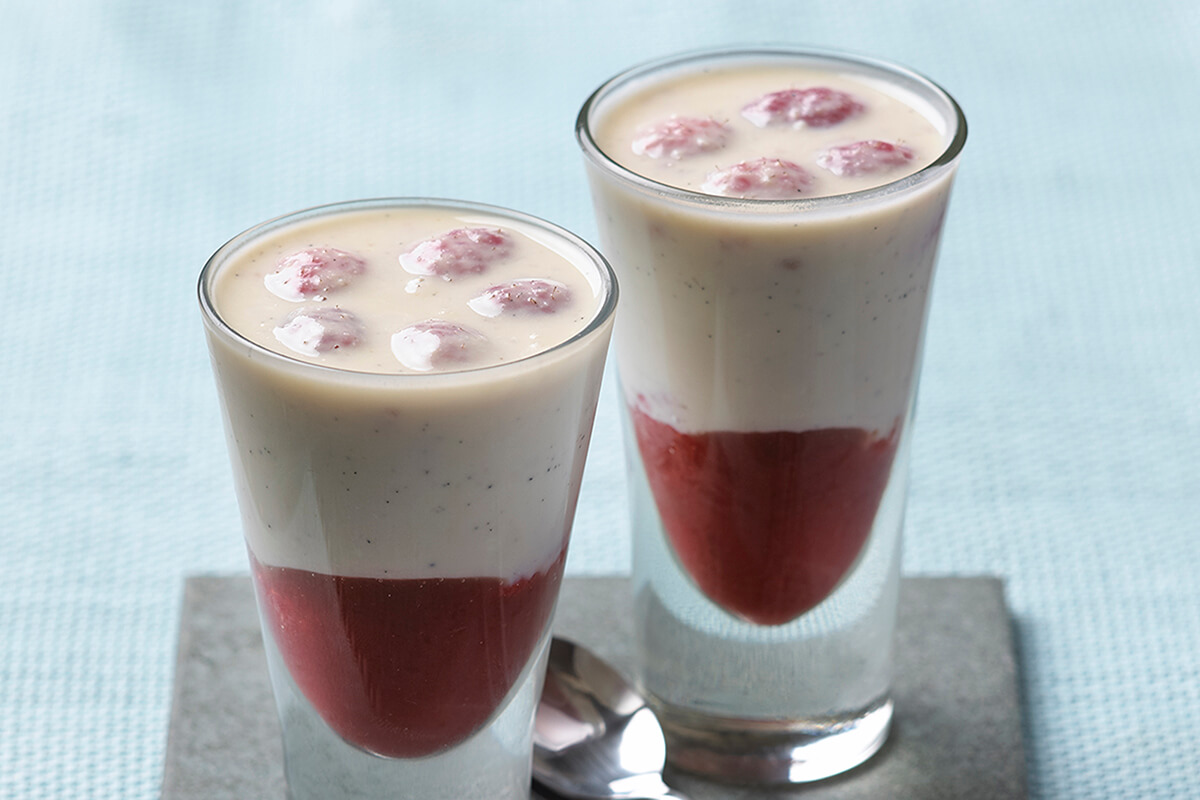 White Chocolate and Raspberry Shots - Onken Onken